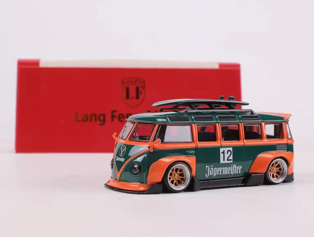 Lf 1 64 Vw T1 Mini Van Camper 12 Rwb Kombi Sport Model Diecast Metal Mycrazybuy Store