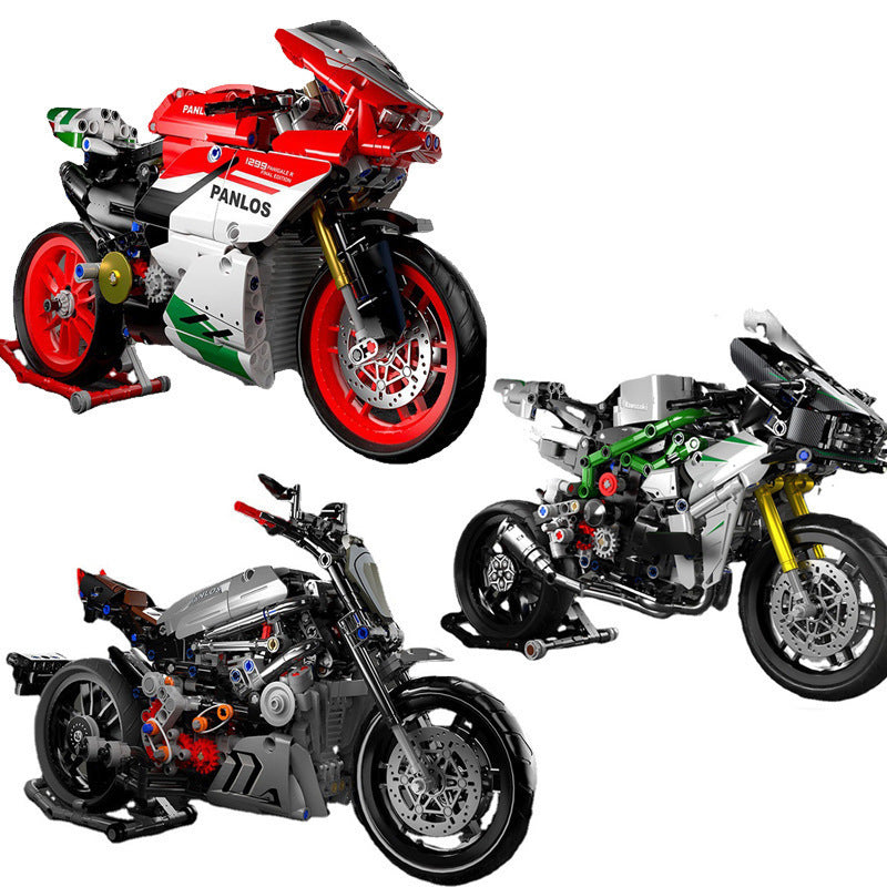 Building Block Technic Motorcycle – mycrazybuy store