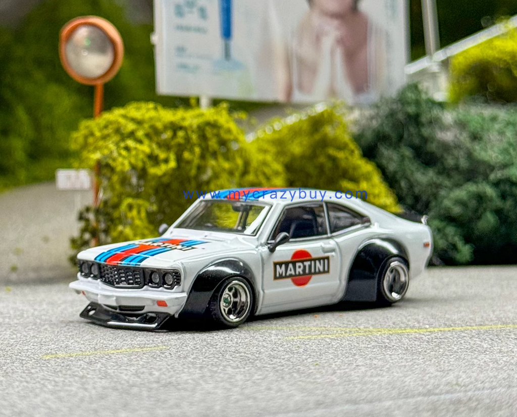 Inno 1:64 Martini Savanna RX3 Widebody Sports Model Diecast Metal Car ...