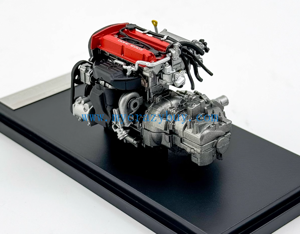 MH 1:18 Lancer Evolution EVO 4G63T Turbo Engine Model Diecast Metal Ca ...