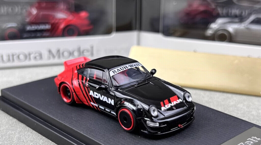 AM 1:64 Advan RWB 964 Racing Sports Widebody Diecast Model Metal Car N ...