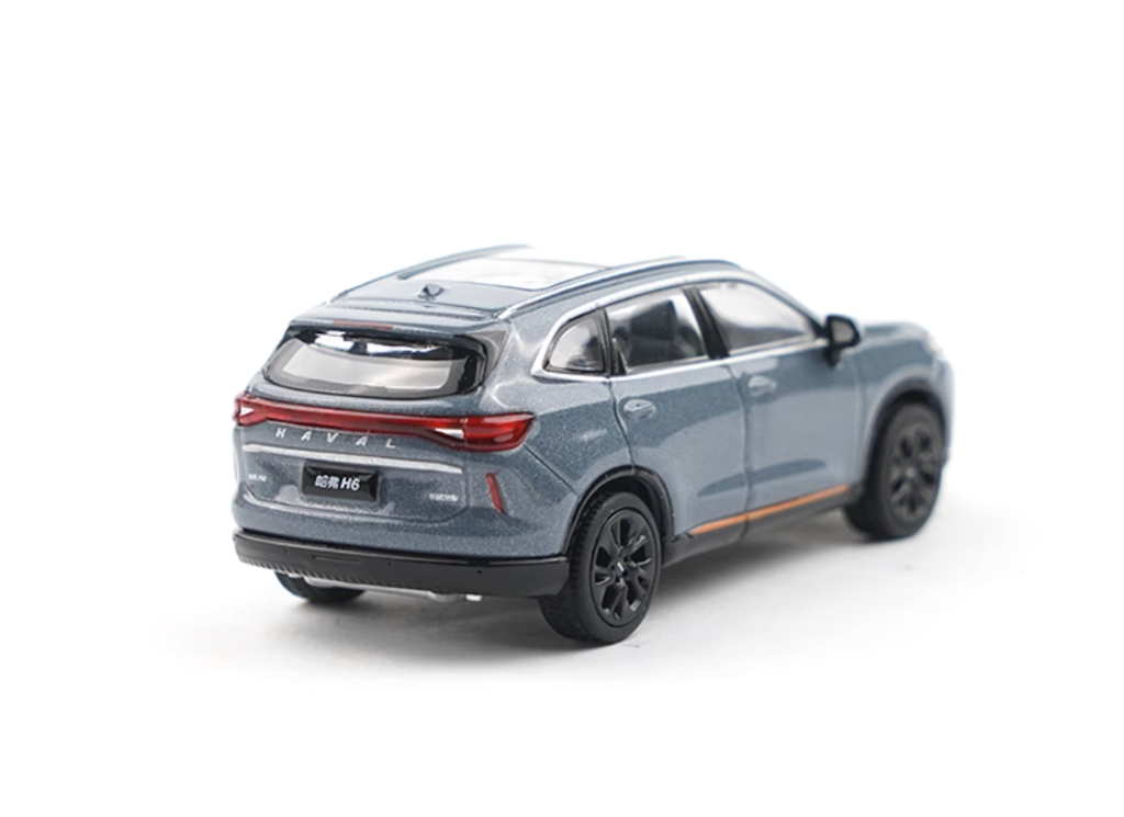 XCARTOYS 1:64 Gray Haval H6 SUV Off Road Vehicle Model Toy Metal Car N – mycrazybuy store