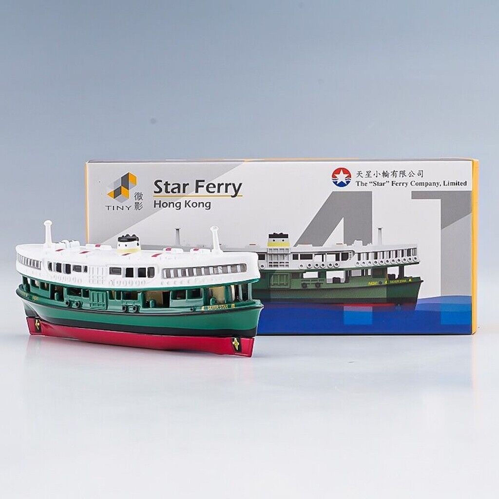 TINY 1:300 Hongkong Star Ferry Model Toy Metal Ship BN – mycrazybuy store