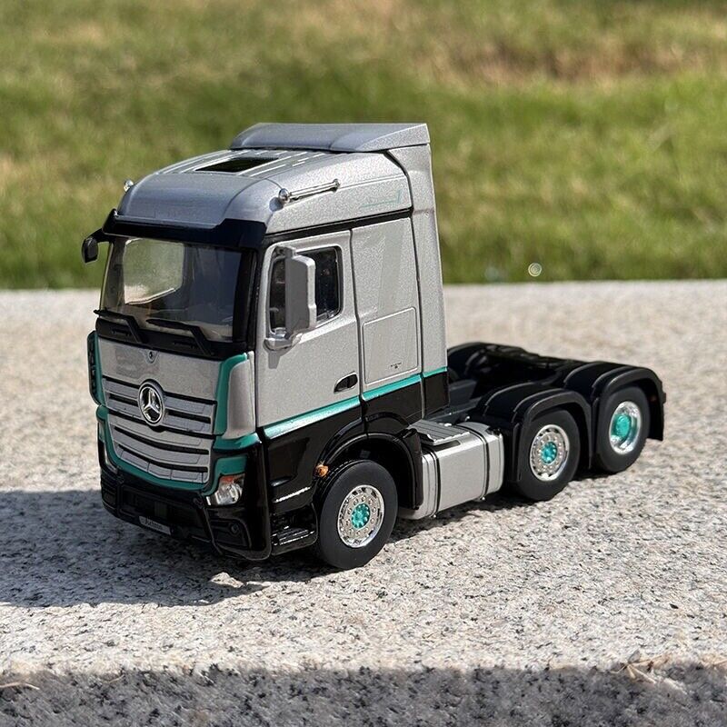 IMC 1:50 Silver Benz Actros 1 Heavy Truck Model Diecast Metal Car New ...