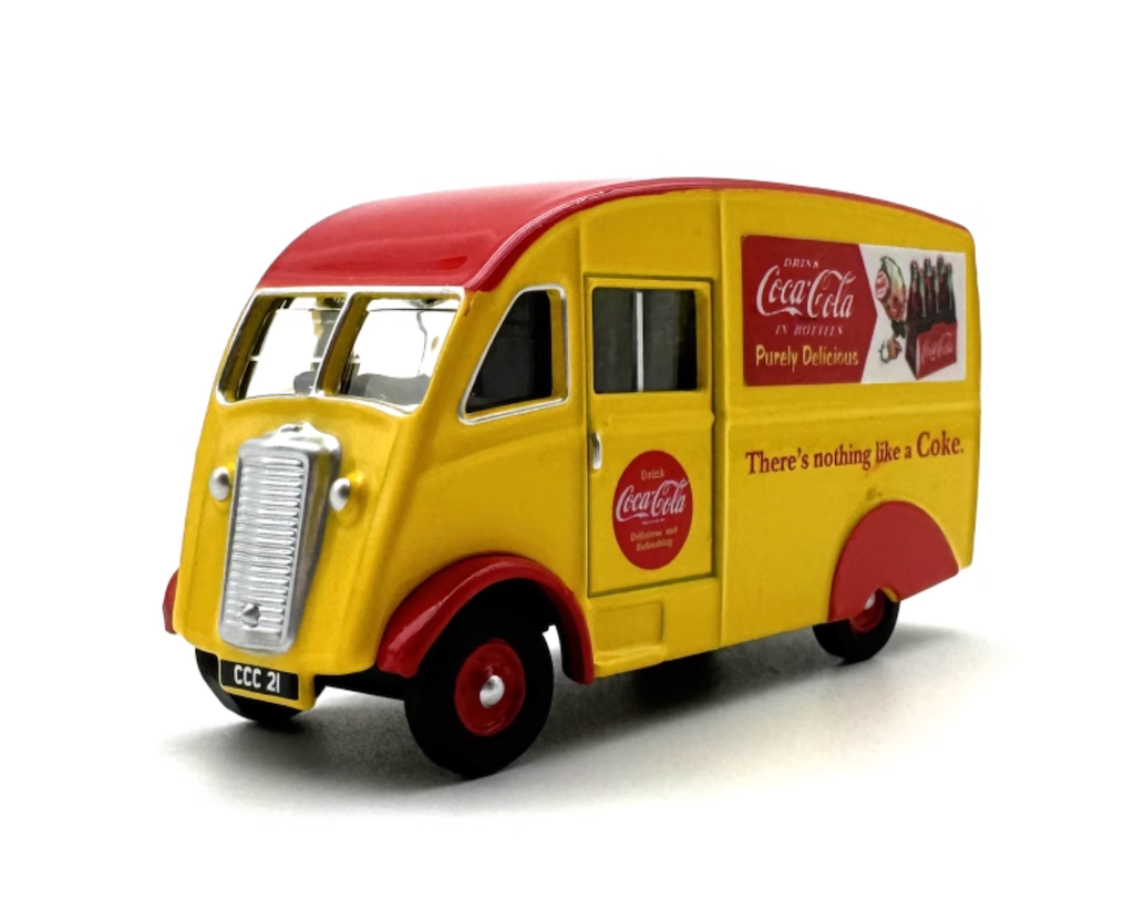1:76 1905 Commer Q25 Coke Truck Van Classic Model Diecast Metal Car Ne ...