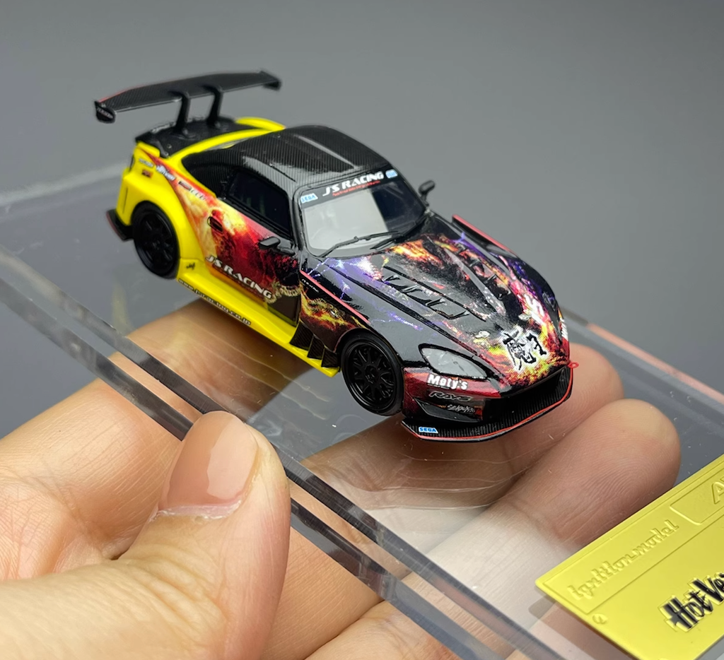 IG 1:64 JDM S2000 AP1 JS Racing Sports Model Diecast Resin Car New ...