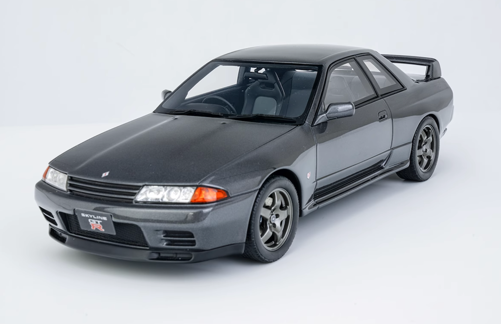 Otto 1:18 JDM 1993 SKYLINE R32 GT-R KH2 GREY Sport Model Diecast Resin ...