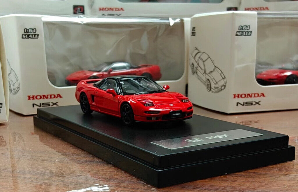 LCD 1:64 JDM NSX MK1 NA1 Super Racing Sports Model Diecast Metal Car ...