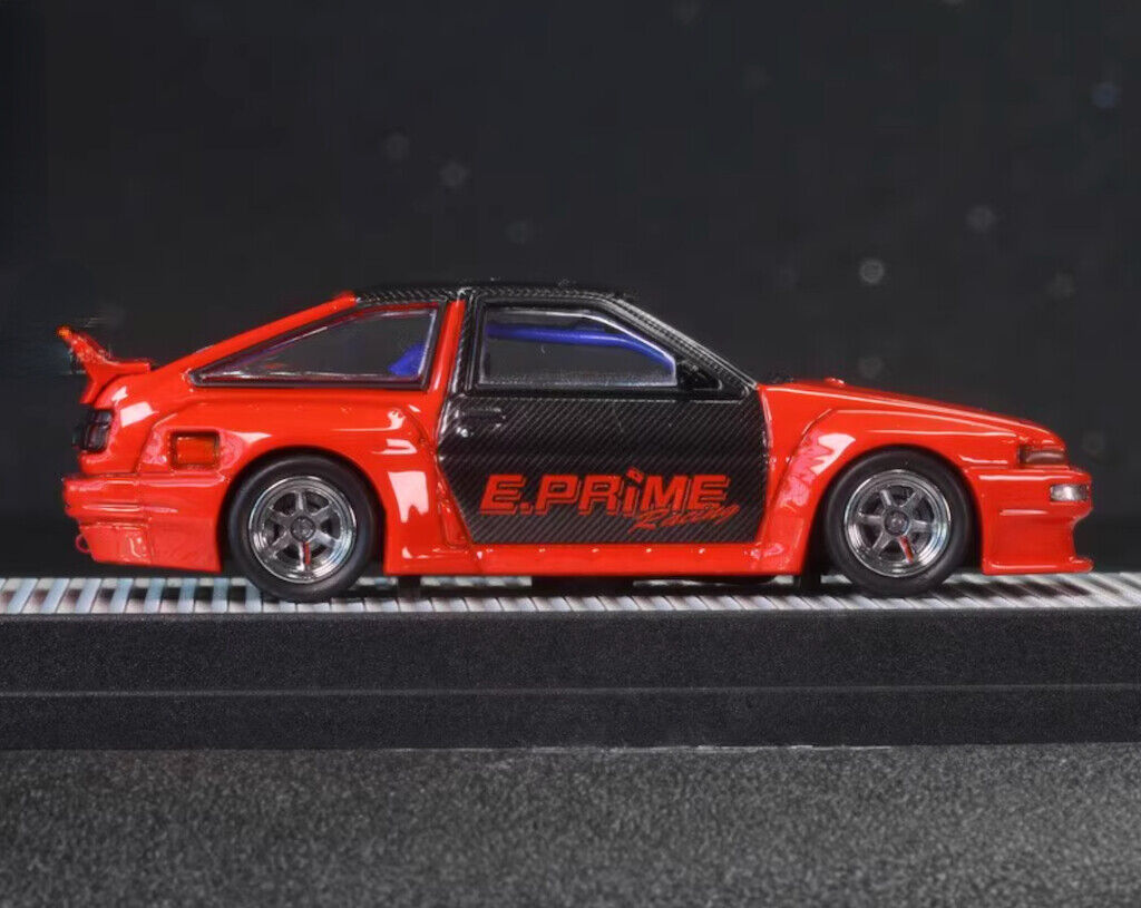 Inno 1:64 Orange AE86 Trueno Rocket Bunny Pandem Model Diecast Metal C ...