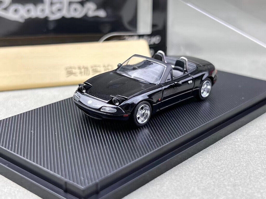 MT 1:64 JDM Black Miata MX5 Eunos Roadster Sport Model Diecast Metal C ...