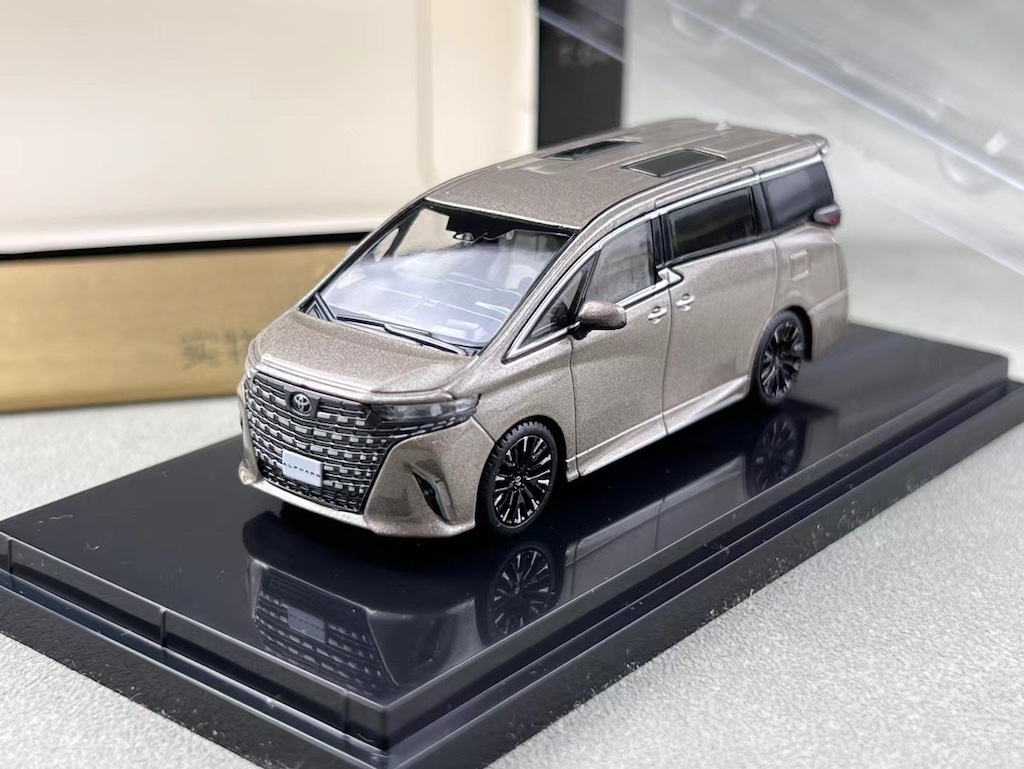 Model1 1:64 Gold Alphard AH40 MPV Mini Van Model Metal Diecast Car New ...
