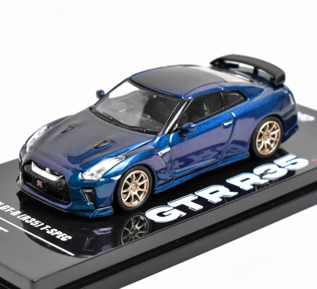 Inno 1:64 Purple JDM GTR R35 T-SPEC Racing Sports Model Diecast Metal ...