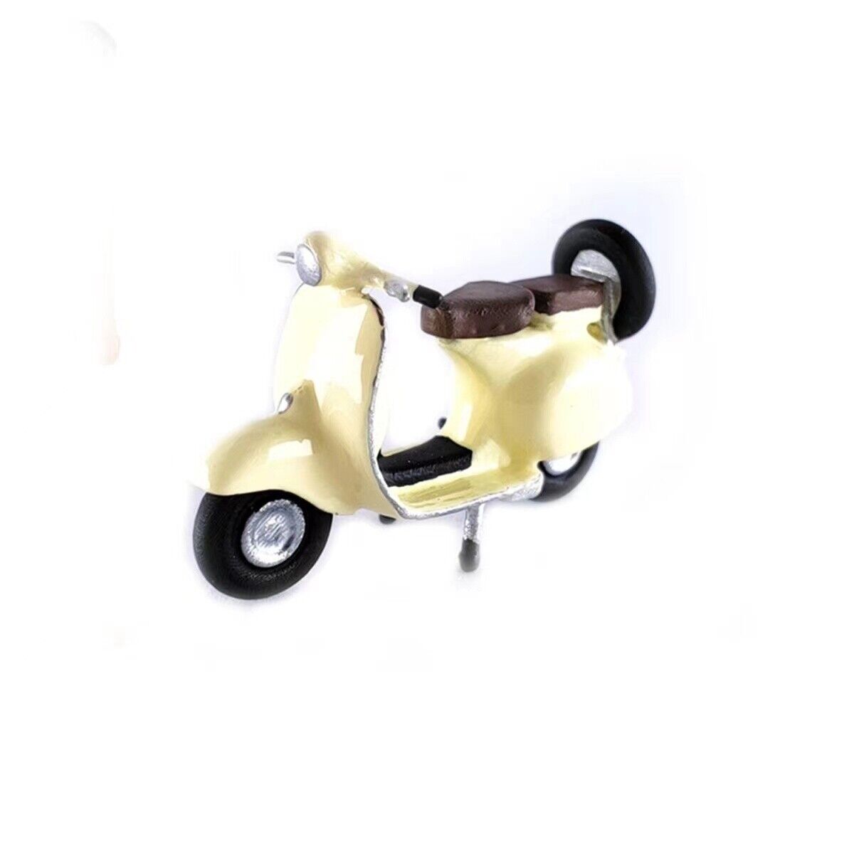 1:64 Painted Figure Mini Model Miniature Resin Diorama Toy Vespa Motoc ...