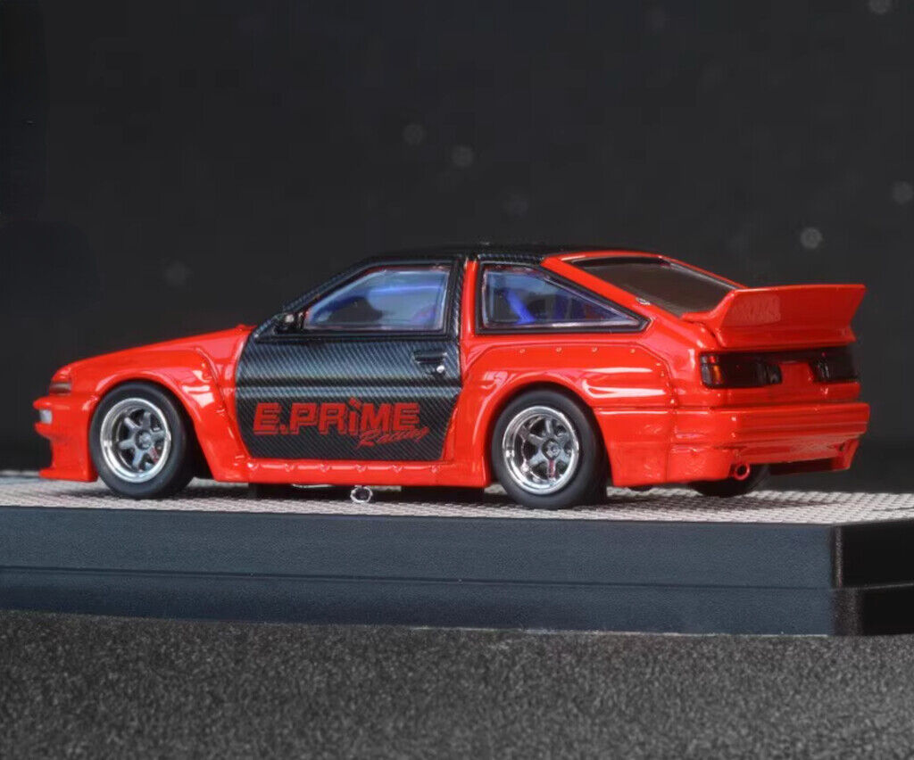 Inno 1:64 Orange AE86 Trueno Rocket Bunny Pandem Model Diecast Metal C ...