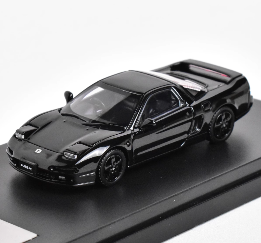 LCD 1:64 Black JDM NSX MK1 NA1 Super Racing Sport Model Diecast Metal ...