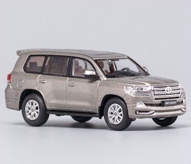 GCD 1:64 Grey Toyota Land Cruser LC200 SUV Model Toy Diecast Metal Car ...