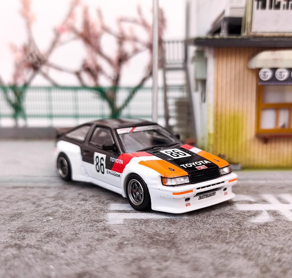 Inno 1:64 JDM Levin AE86 Pandem Rocket Bunny Sport Model Diecast Metal ...