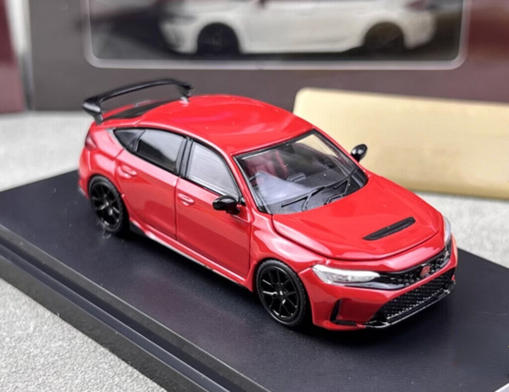 Motorhelix 1:64 Red JDM Civic Type R FL5 Sports Model Diecast Metal Ca ...