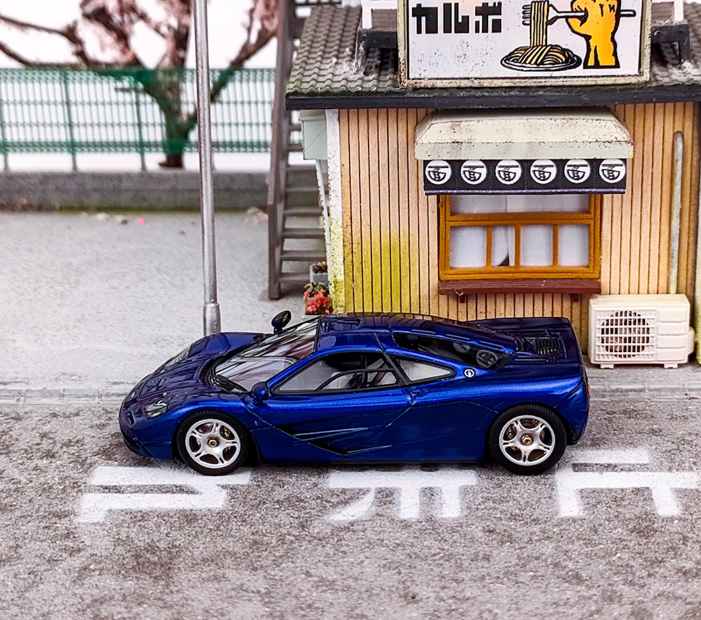 MY64 1:64 Blue F1 Super Racing Sports Model Diecast Resin Car New ...