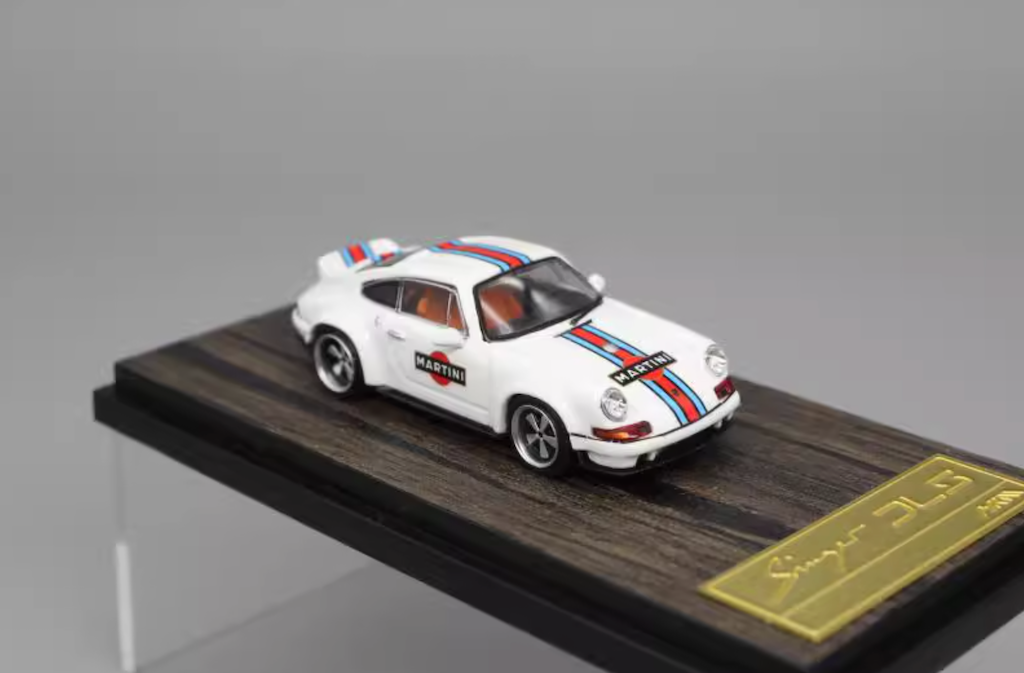 HKM 1:64 Singer DLS 911 964 Classic Racing Sports Model Diecast Metal ...