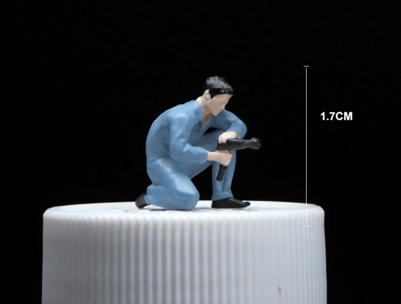 1:64 Painted Figure Mini Model Toy People Miniature Car Scenes Resin R ...