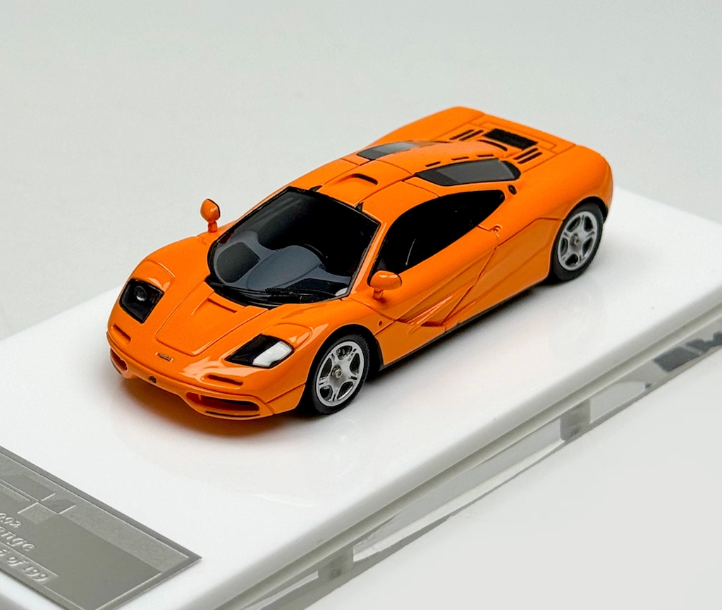 MY64 1:64 Orange 1992 F1 MF1 Racing Sports Model Diecast Resin Car New ...