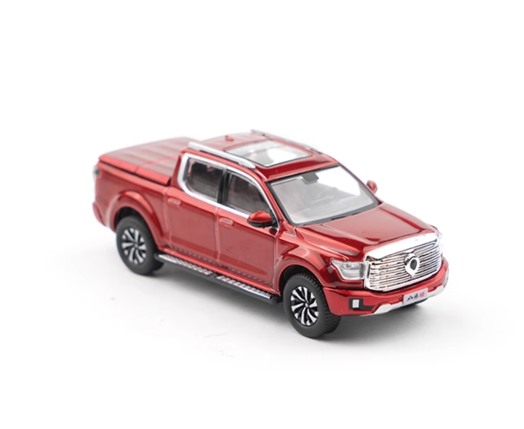 XCARTOYS 1:64 Red POER Pick Up Truck Off Road Vehicle Model Toy Metal ...