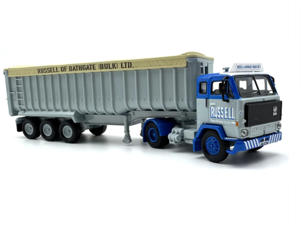 1:76 Volvo F88 Russell Heavy Delivery Truck Model Diecast Metal Car Ne ...