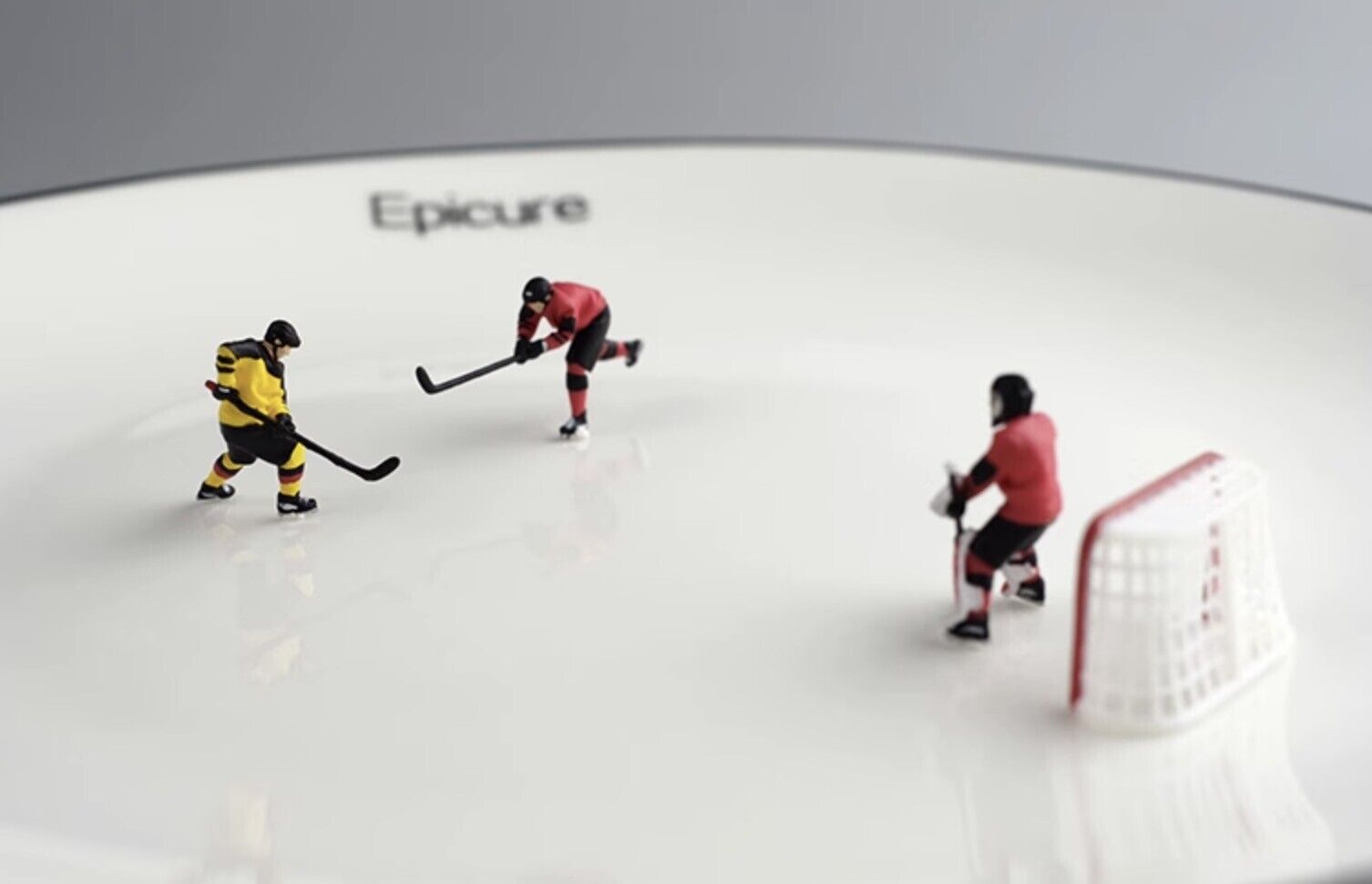 1:64 Painted Figure Model Miniature Resin Diorama Ice Hockey Players D ...