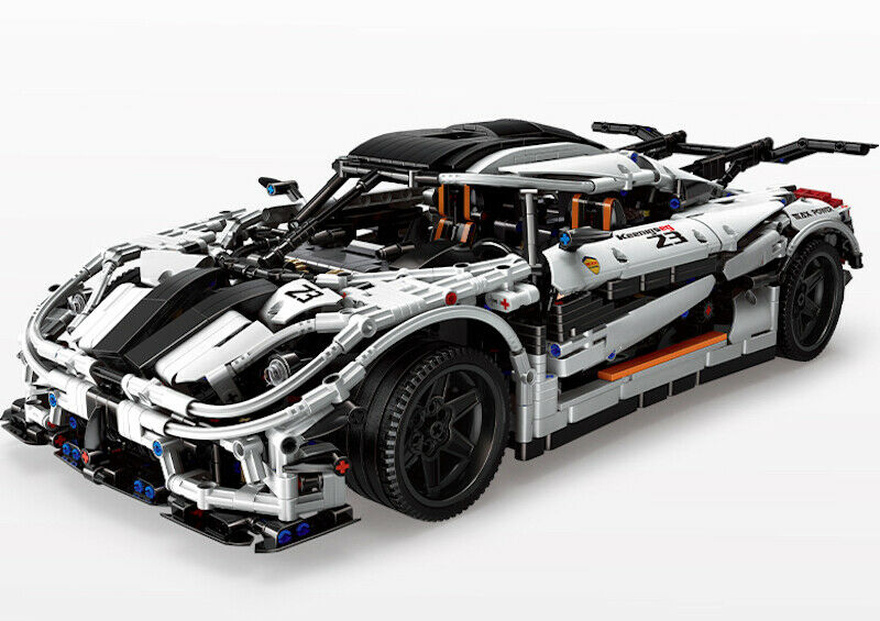 3063PCS MOC Static Technic Super Sport Car Racing Building Block Brick ...