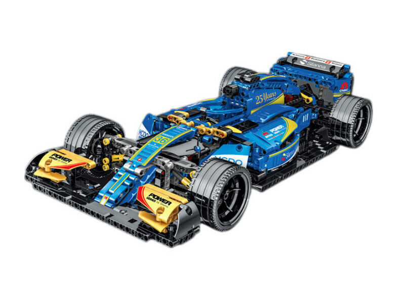 1100PCS Technic Static F1 C36 Formula Racing Car Building Block Brick ...